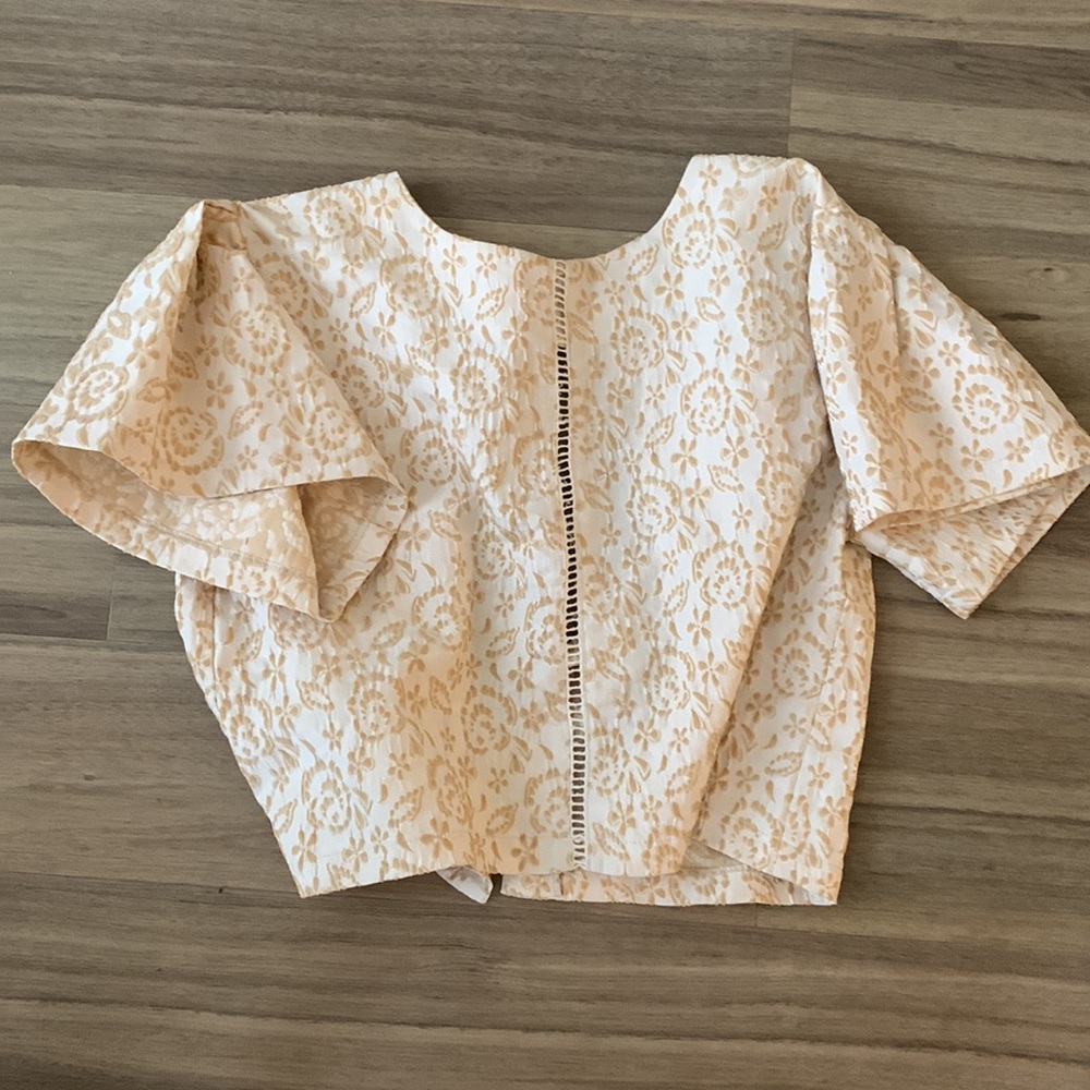 Vintage Inspired 2 Piece Top - Gem
